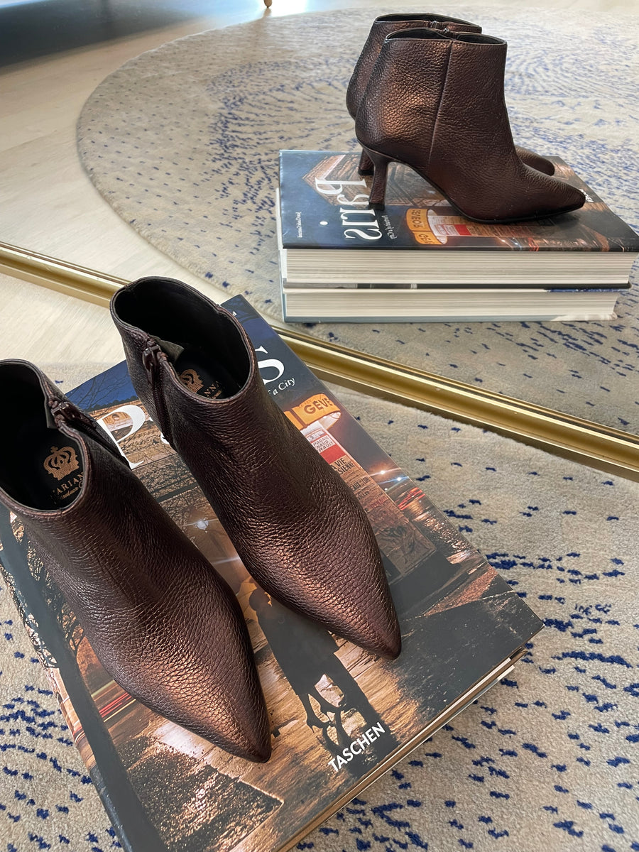 L’Arianna stivaletto - laminato – Pretty Box